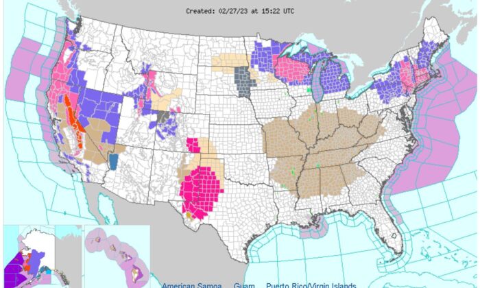 Federal Agency Issues Warnings Over ‘Powerful Storm System’ - USNN ...