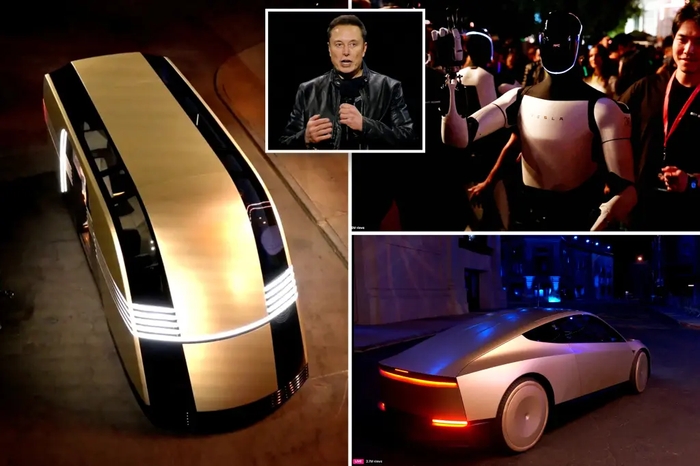 Elon Musk Unveils Tesla’s New Robotaxi, Robovan - USNN World News